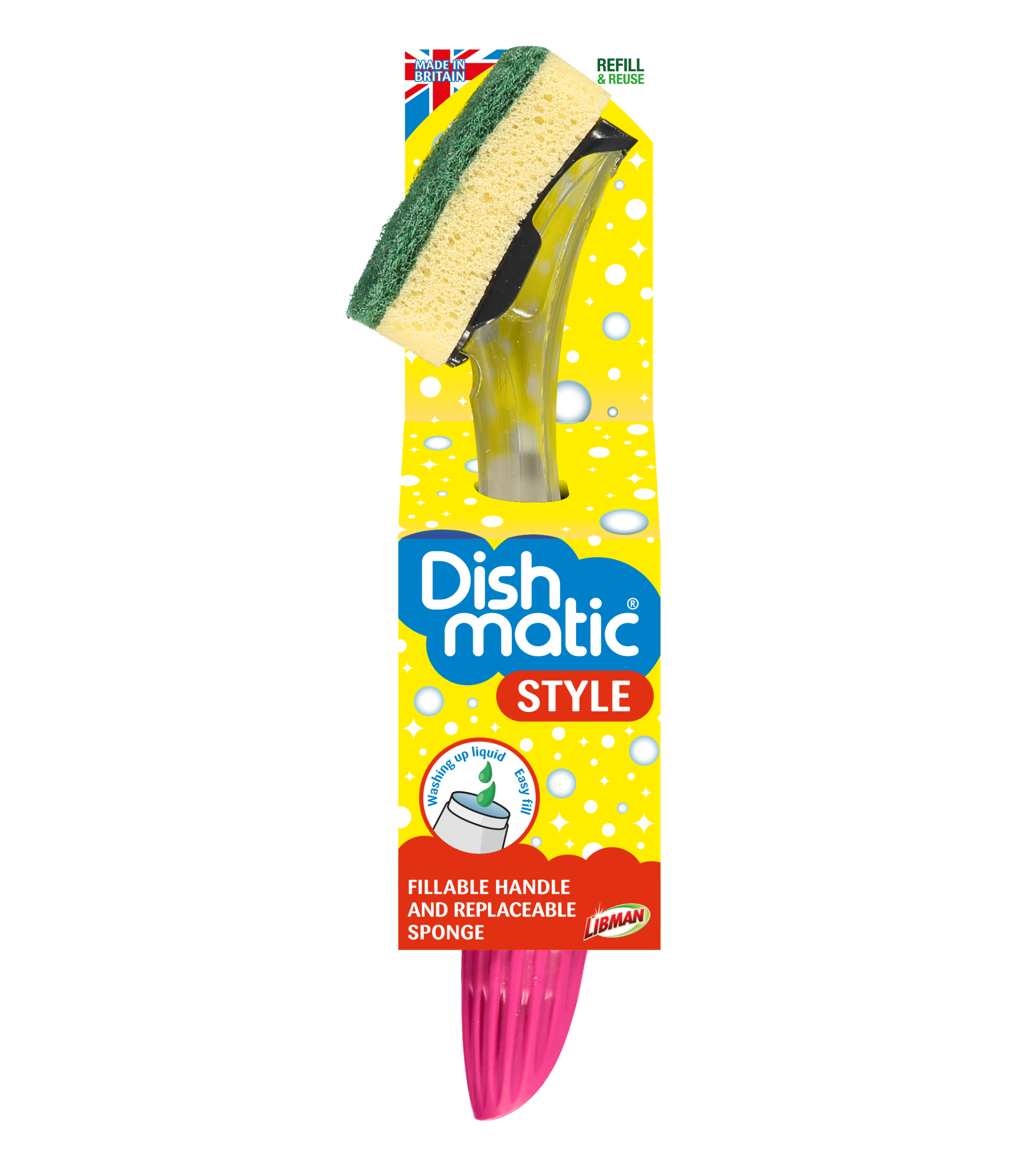 Dishmatic Style Fillable Washing Up Handle