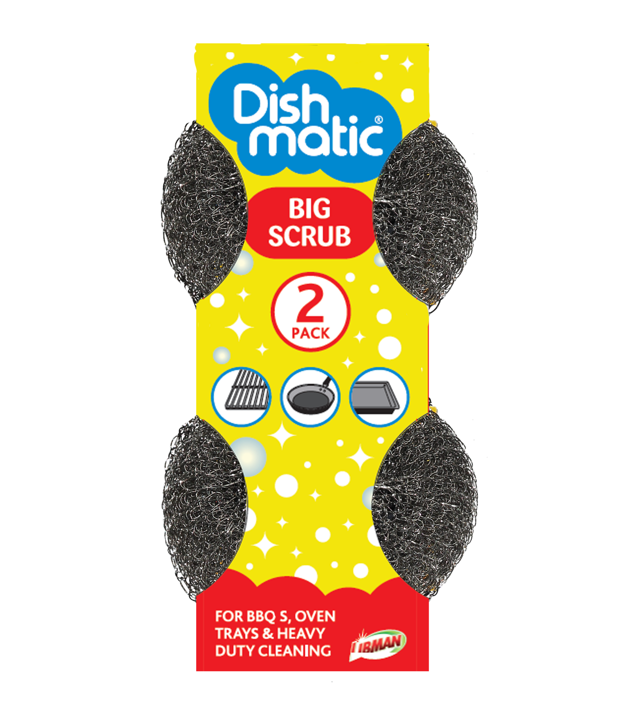 Dishmatic Big Scrub 2 Pack